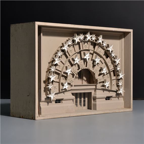 Cletus Johnson | Large Cletus Johnson Illuminated Sculpture, 38H ...