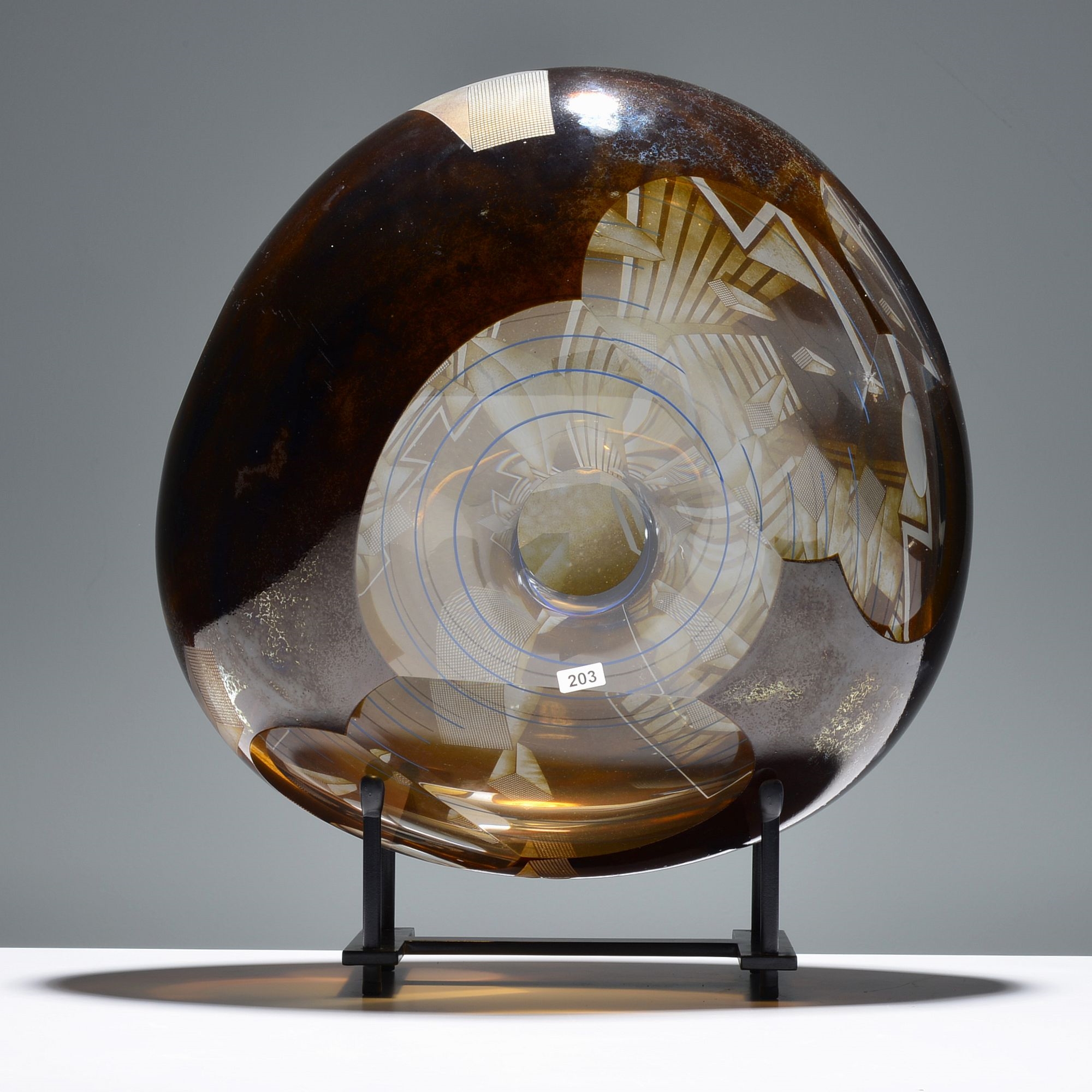 David Schwarz | Large David Schwarz Op Art Sculpture | MutualArt