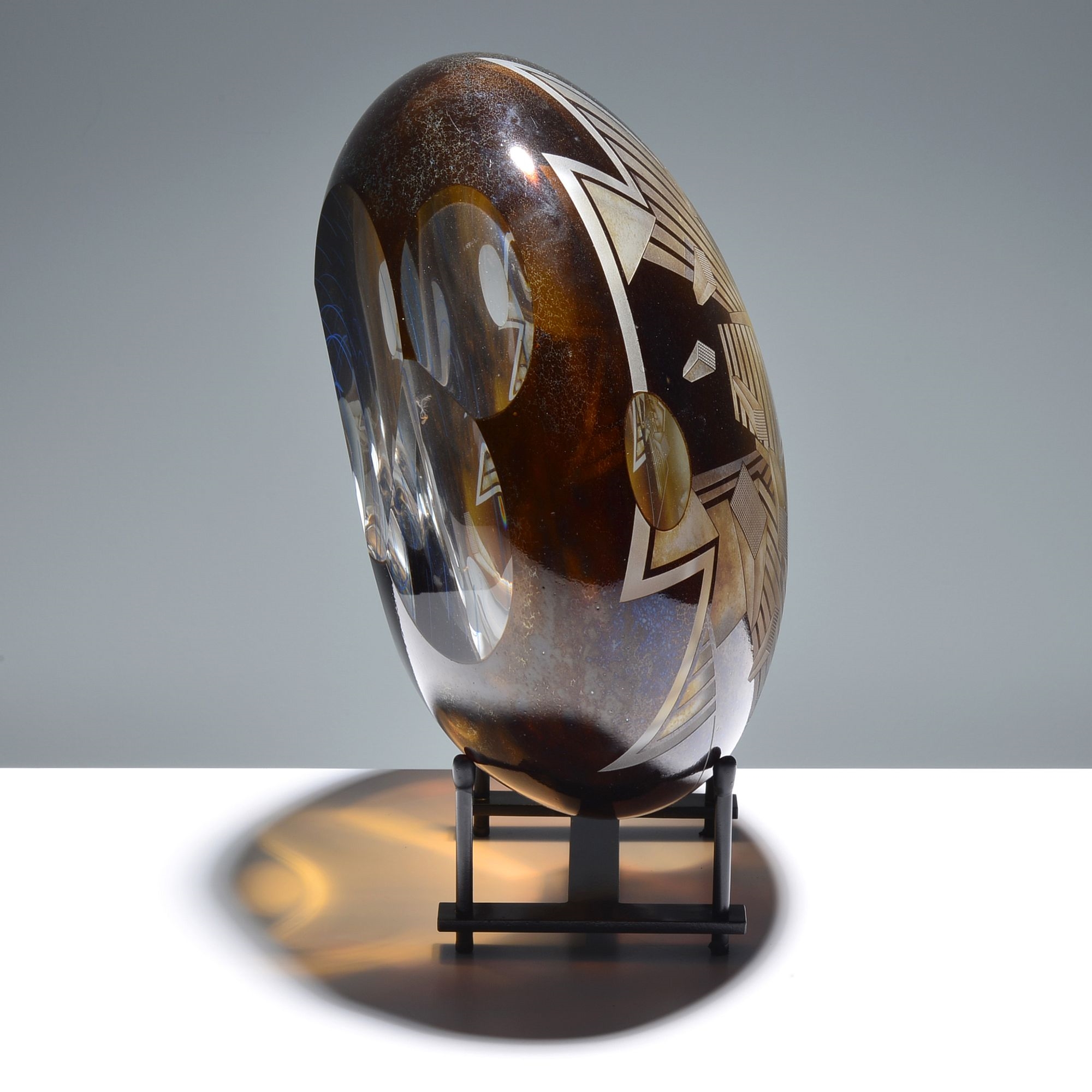 David Schwarz | Large David Schwarz Op Art Sculpture | MutualArt
