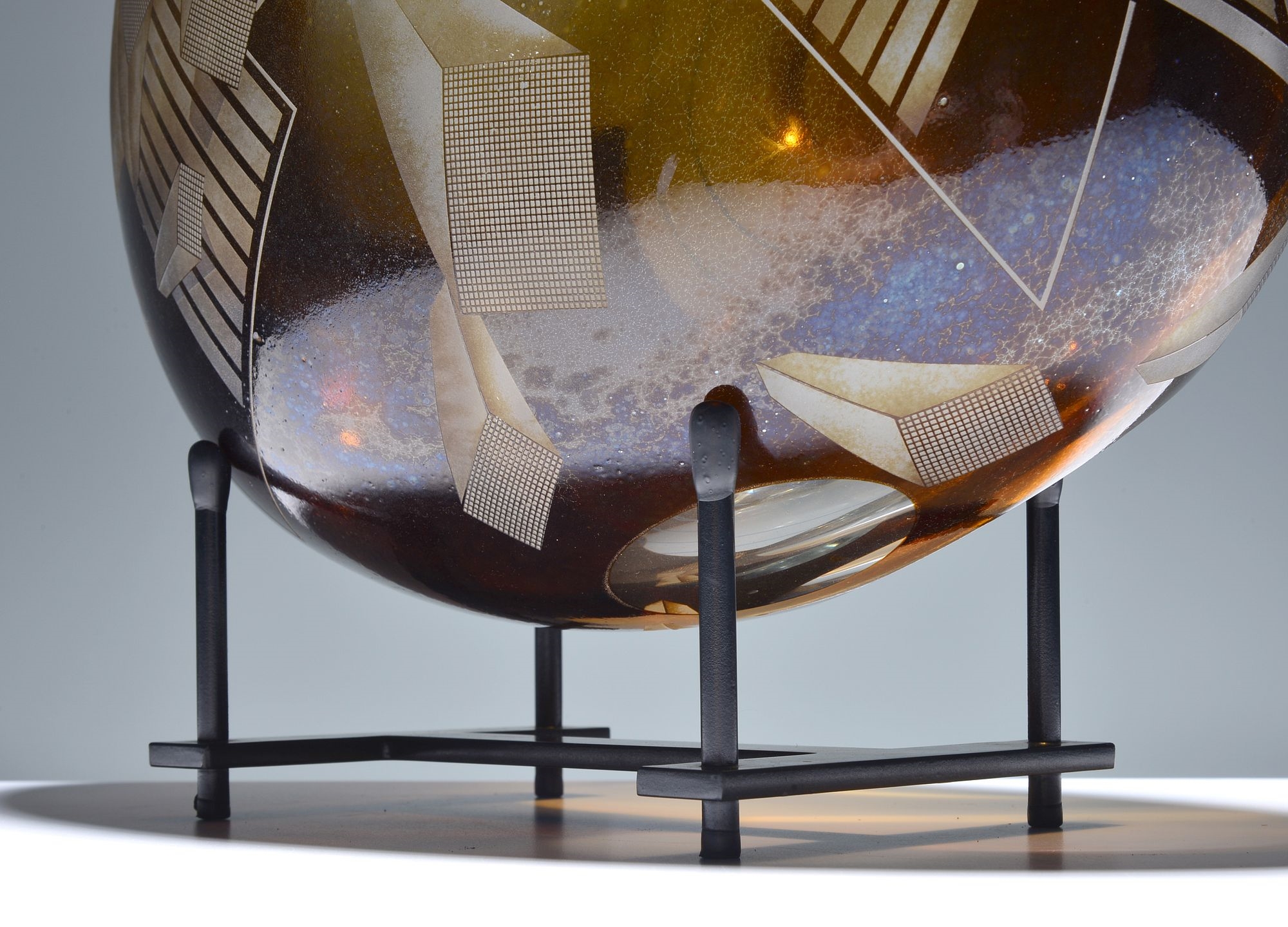 David Schwarz | Large David Schwarz Op Art Sculpture | MutualArt