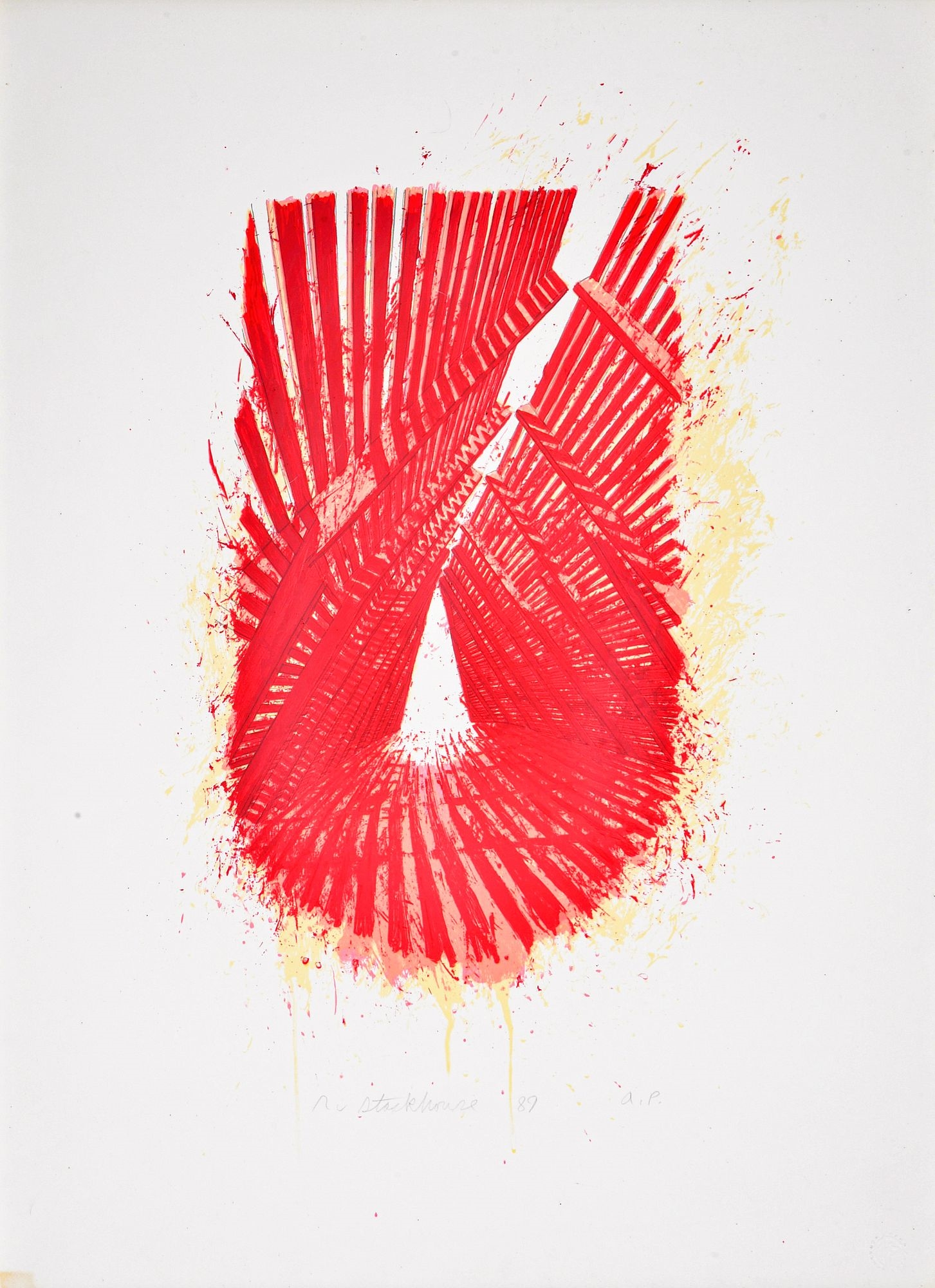 Robert Stackhouse | Robert Stackhouse RUBY'S WAY Screenprint (1989 ...