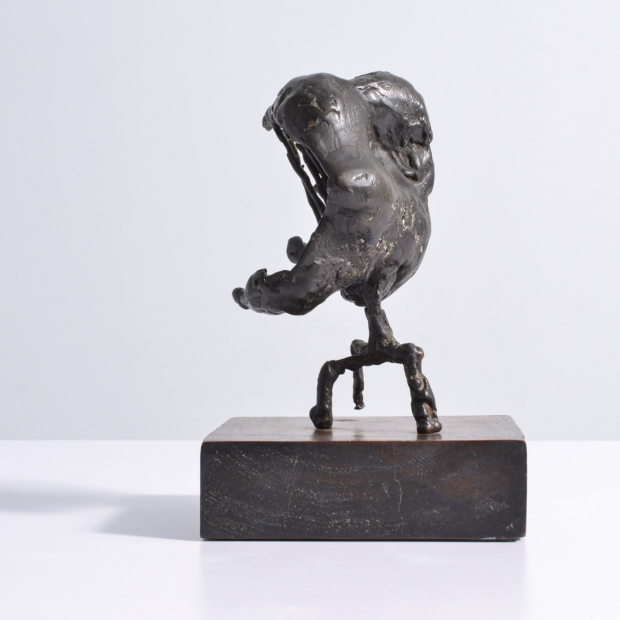 Abbott Pattison | Abbott Pattison Bronze Abstract Sculpture | MutualArt