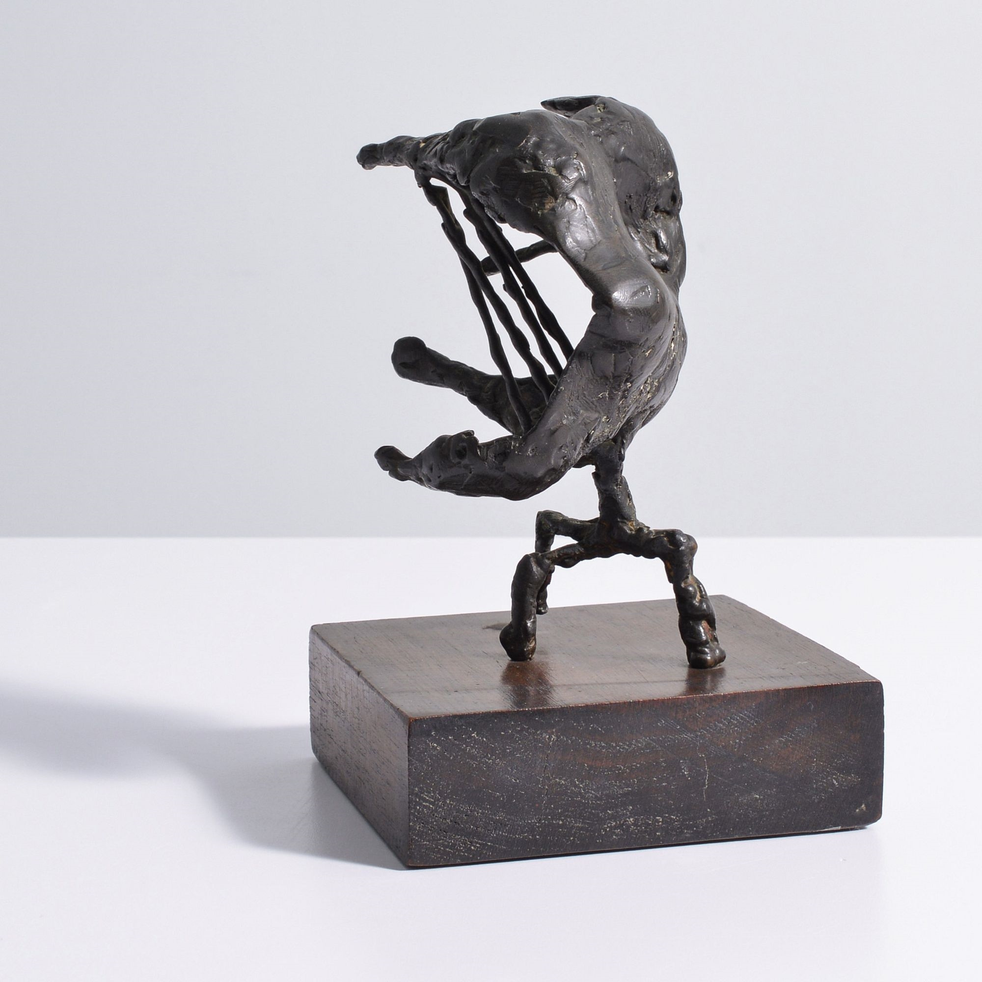 Abbott Pattison | Abbott Pattison Bronze Abstract Sculpture | MutualArt