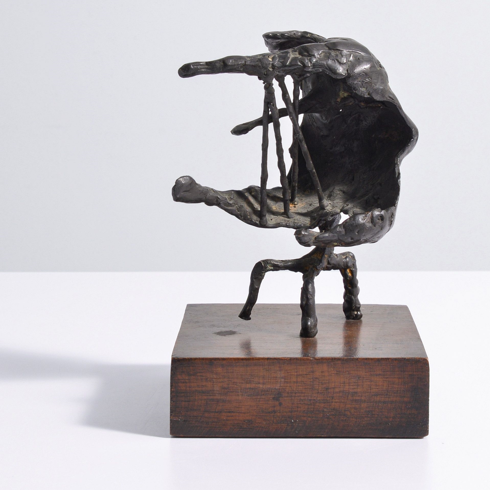 Abbott Pattison | Abbott Pattison Bronze Abstract Sculpture | MutualArt