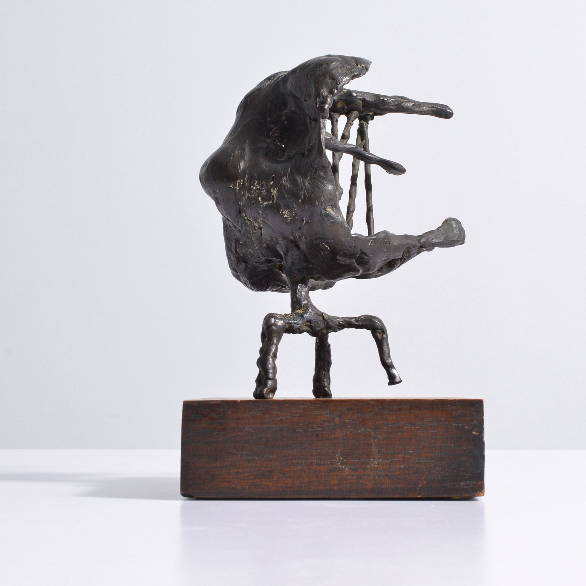 Abbott Pattison | Abbott Pattison Bronze Abstract Sculpture | MutualArt
