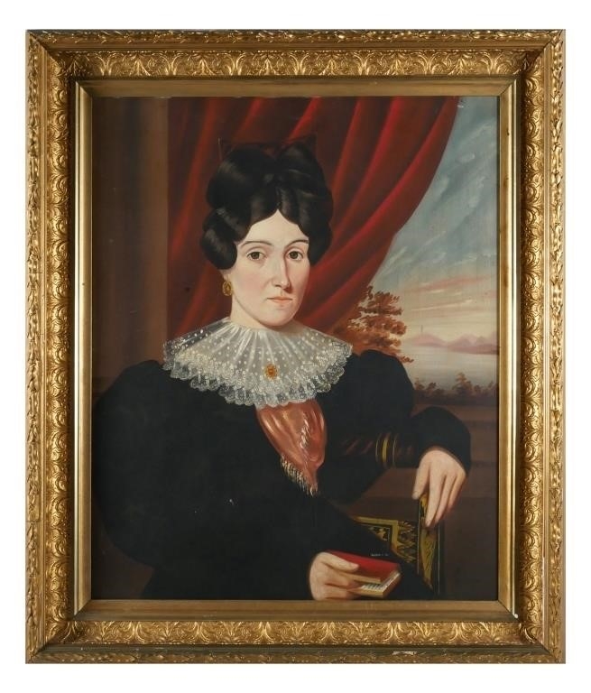 American School, 18th Century | 19th C American School Portrait ...