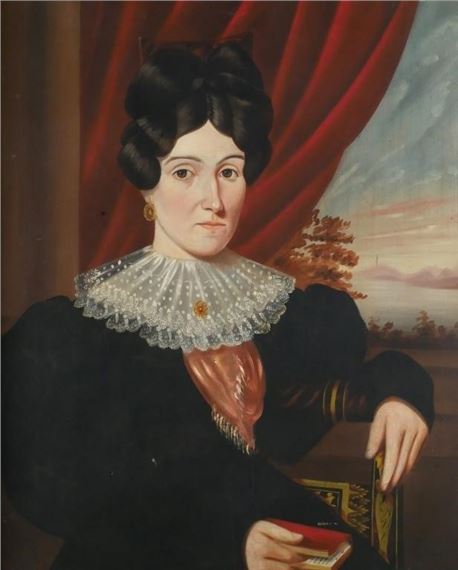American School, 18th Century | 19th C American School Portrait ...
