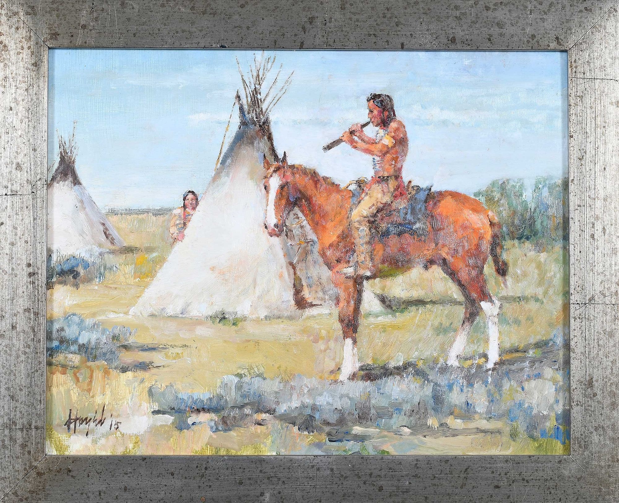 Frank Hagel | Flute Courtship | MutualArt