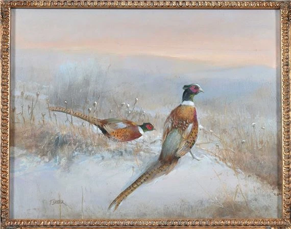 Tom Sander | Ring Necked Pheasants | MutualArt