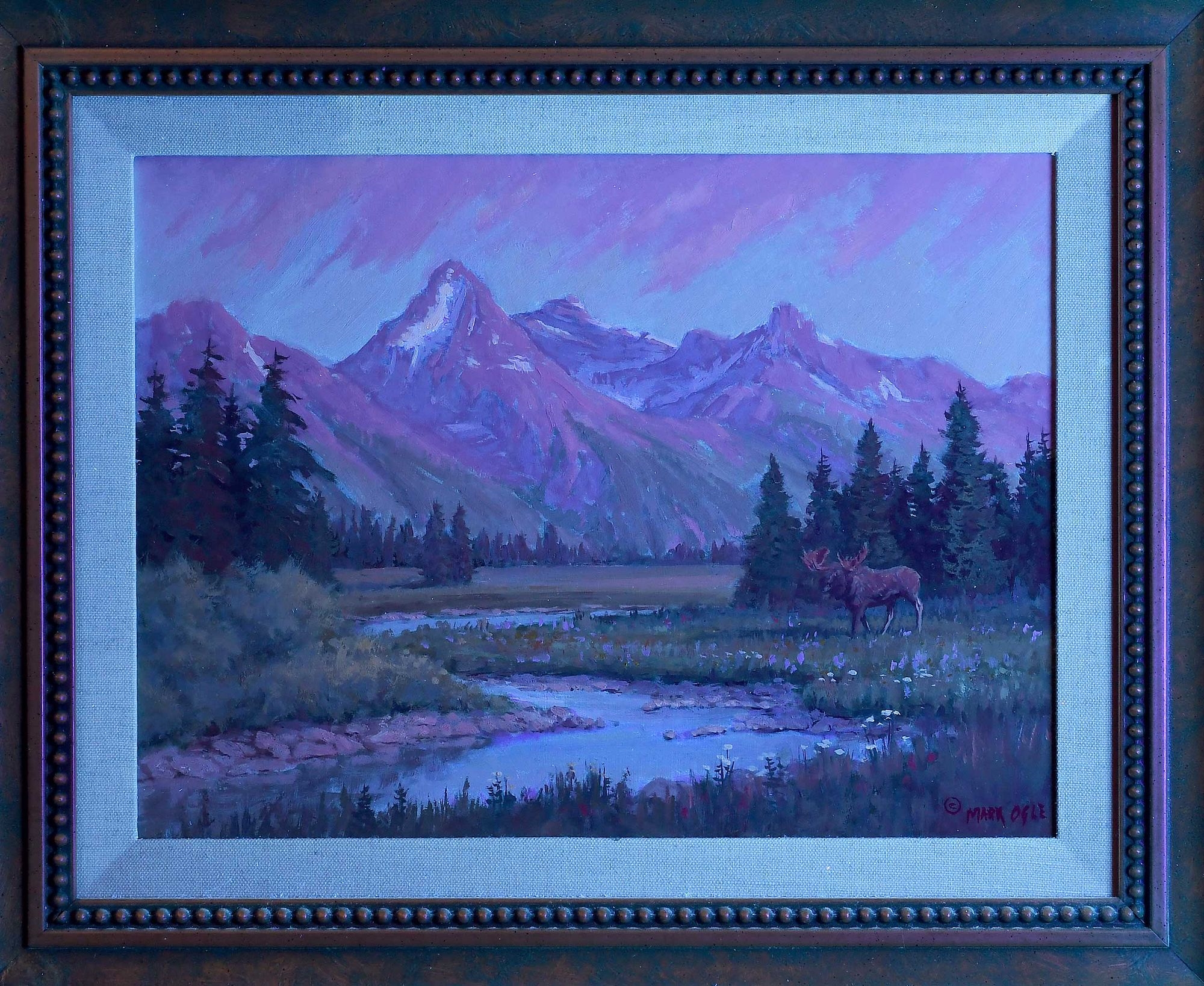Mark Ogle | Moose Flats | MutualArt