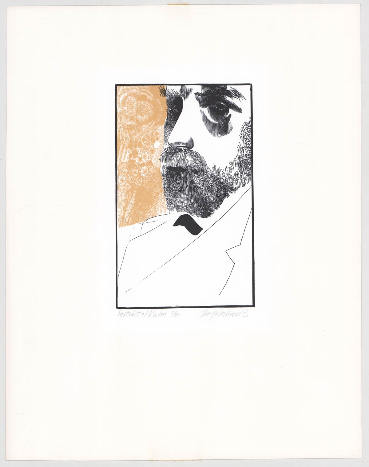 George Lockwood | Portrait of Redon by George Lockwood | MutualArt