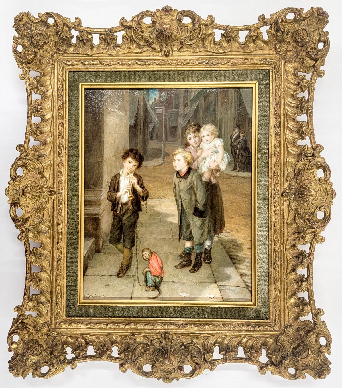 Augustus Edwin Mulready | A Passing Cloud (1877) | MutualArt