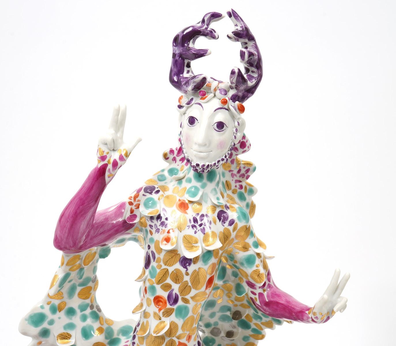 Peter Strang | Dresden/Meissen Porcelain Oberon Figure (1992) | MutualArt