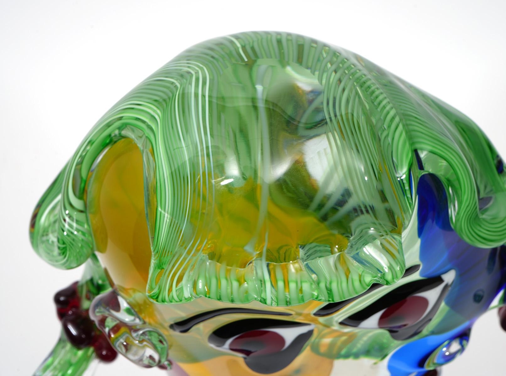 Walter Furlan | Walter Furlan Murano 'Omaggio a Picasso' Sculpture ...