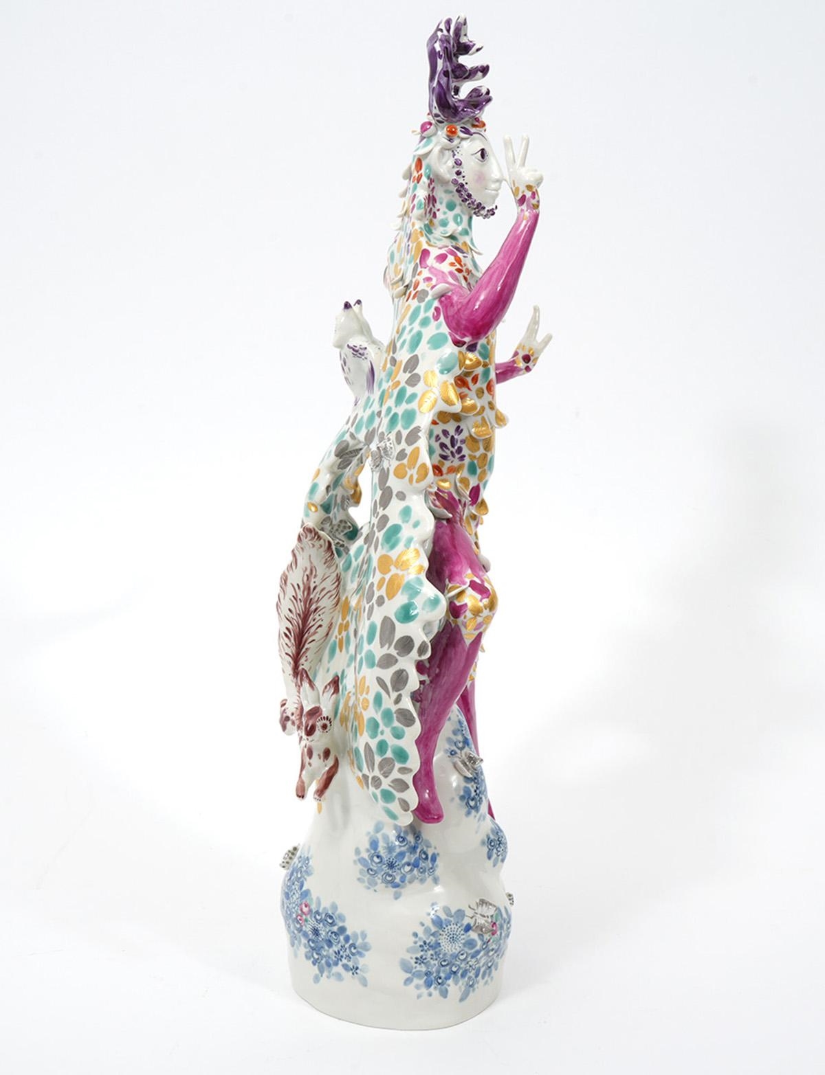Peter Strang | Dresden/Meissen Porcelain Oberon Figure (1992) | MutualArt