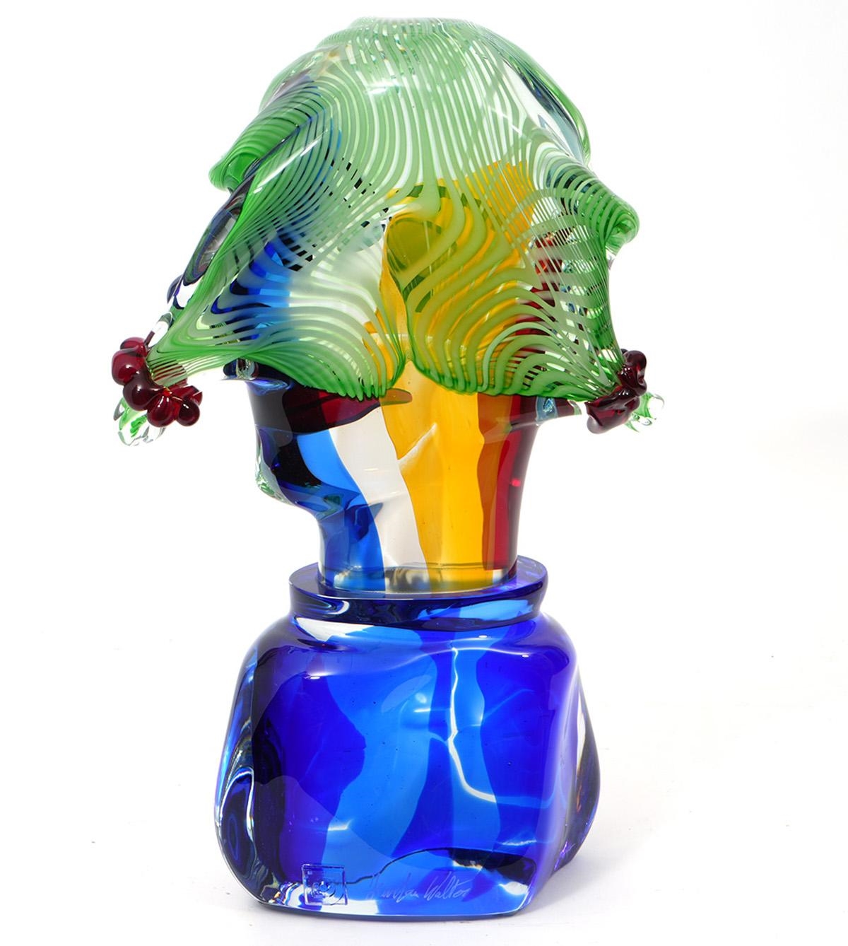 Walter Furlan | Walter Furlan Murano 'Omaggio a Picasso' Sculpture ...