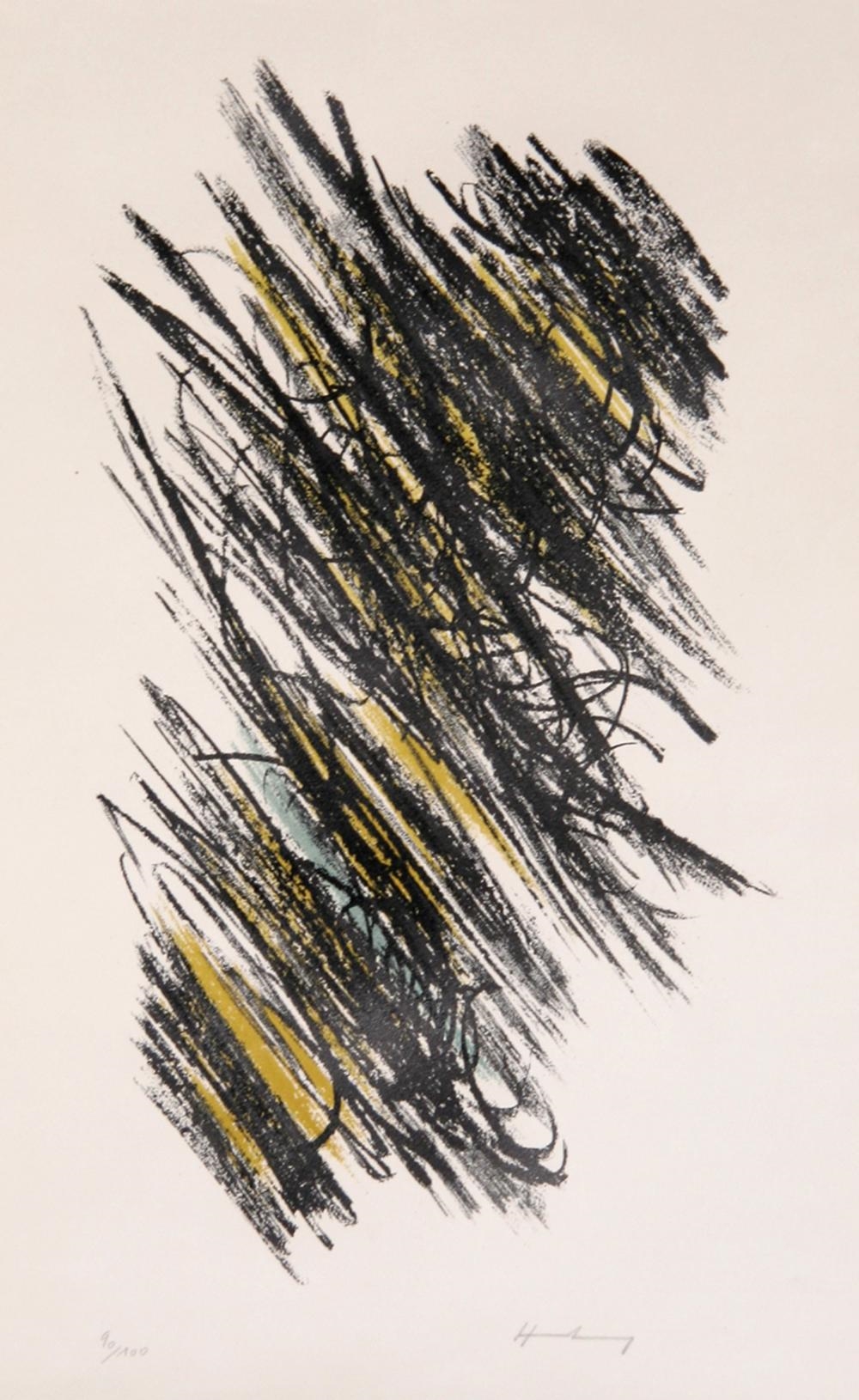 Hans Hartung | L53 (1973) | MutualArt