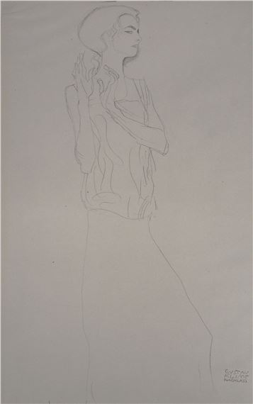 Gustav Klimt | ACTRICE (1919) | MutualArt