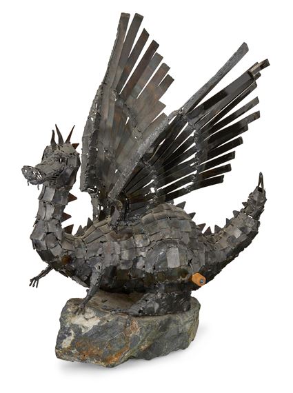 Stanley Bennett | A kinetic dragon sculpture (1982) | MutualArt