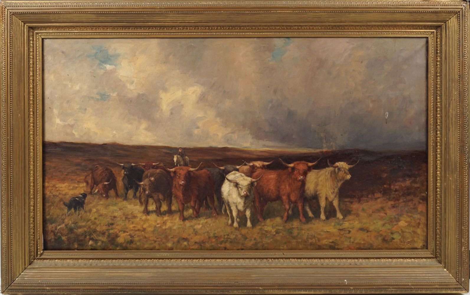 JANSON LAIGO | Cattle in a mountain landscape | MutualArt