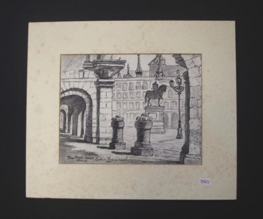 Cedric Emanuel | Plaza Mayor | MutualArt