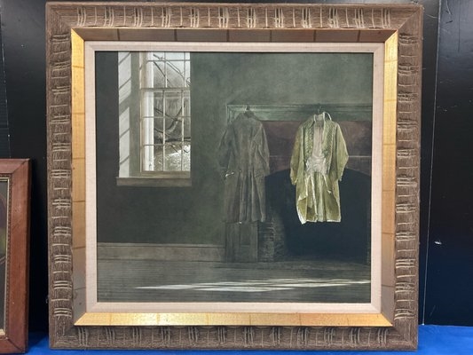 Andrew Wyeth | Wyeth Print and Walsh Oil Still Life | MutualArt