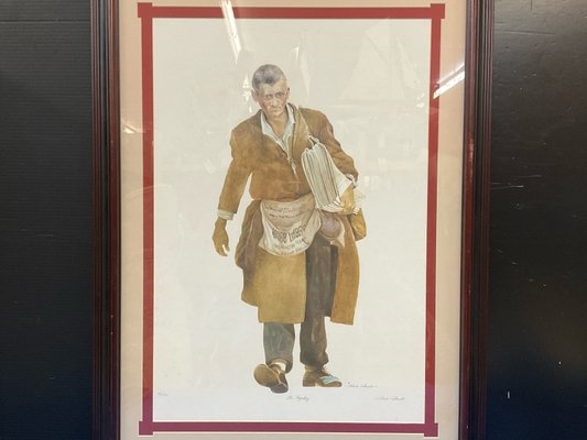 Charles Colombo | Charles Colombo Pencil Signed Lithograph | MutualArt