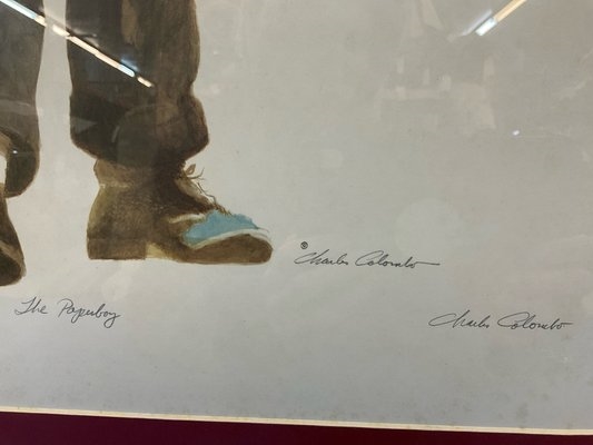 Charles Colombo | Charles Colombo Pencil Signed Lithograph | MutualArt