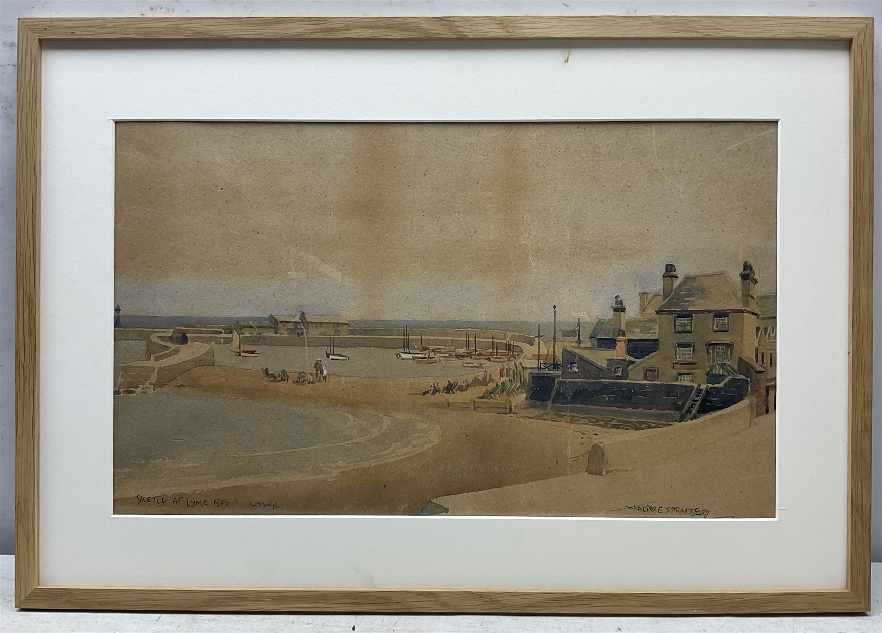 Walter Spradbery | Lyme Bay Devon for London & South Western Railway ...
