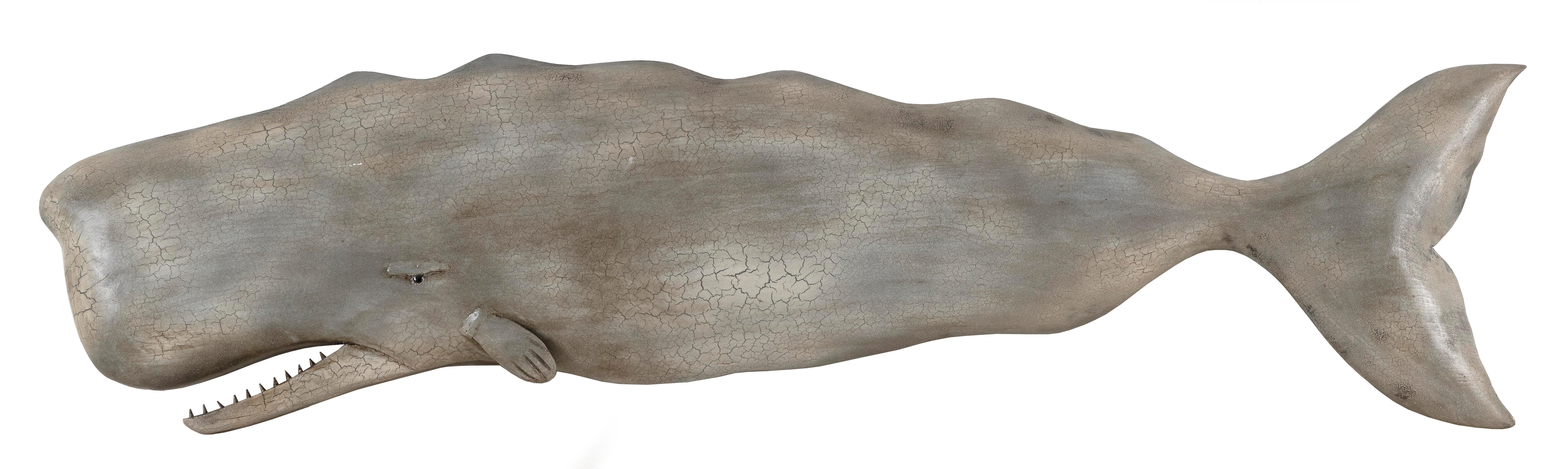 Roger Mitchell | ROGER MITCHELL CARVED SPERM WHALE | MutualArt