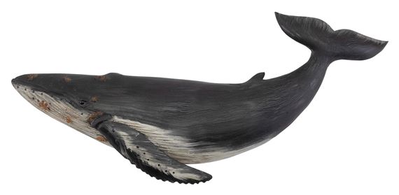 Roger Mitchell | ROGER MITCHELL CARVED HUMPBACK WHALE | MutualArt