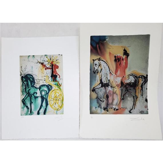 Salvador Dalí | 2 Signed Lithographs | MutualArt