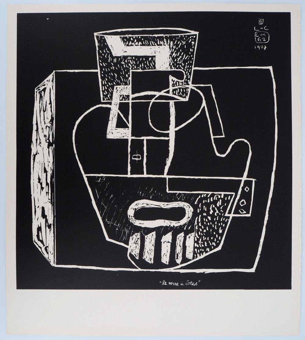 Le Corbusier | LE CORBUSIER - PORTRAIT CUBIQUE (LE VERRE À CÔTES ...