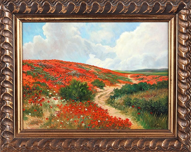 Carl Nonn | Mohnblüte in der Eifel | MutualArt