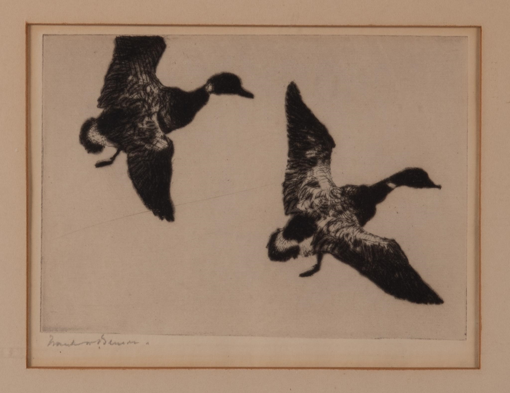 Frank Weston Benson | Flying Brant | MutualArt