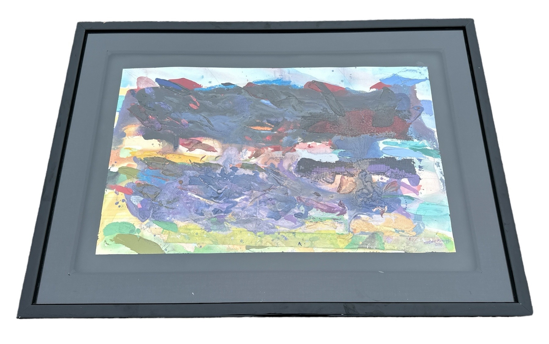 Robert Minuzzo | Large Scale Mid Century Mixed Media ROBERT MINUZZO ...