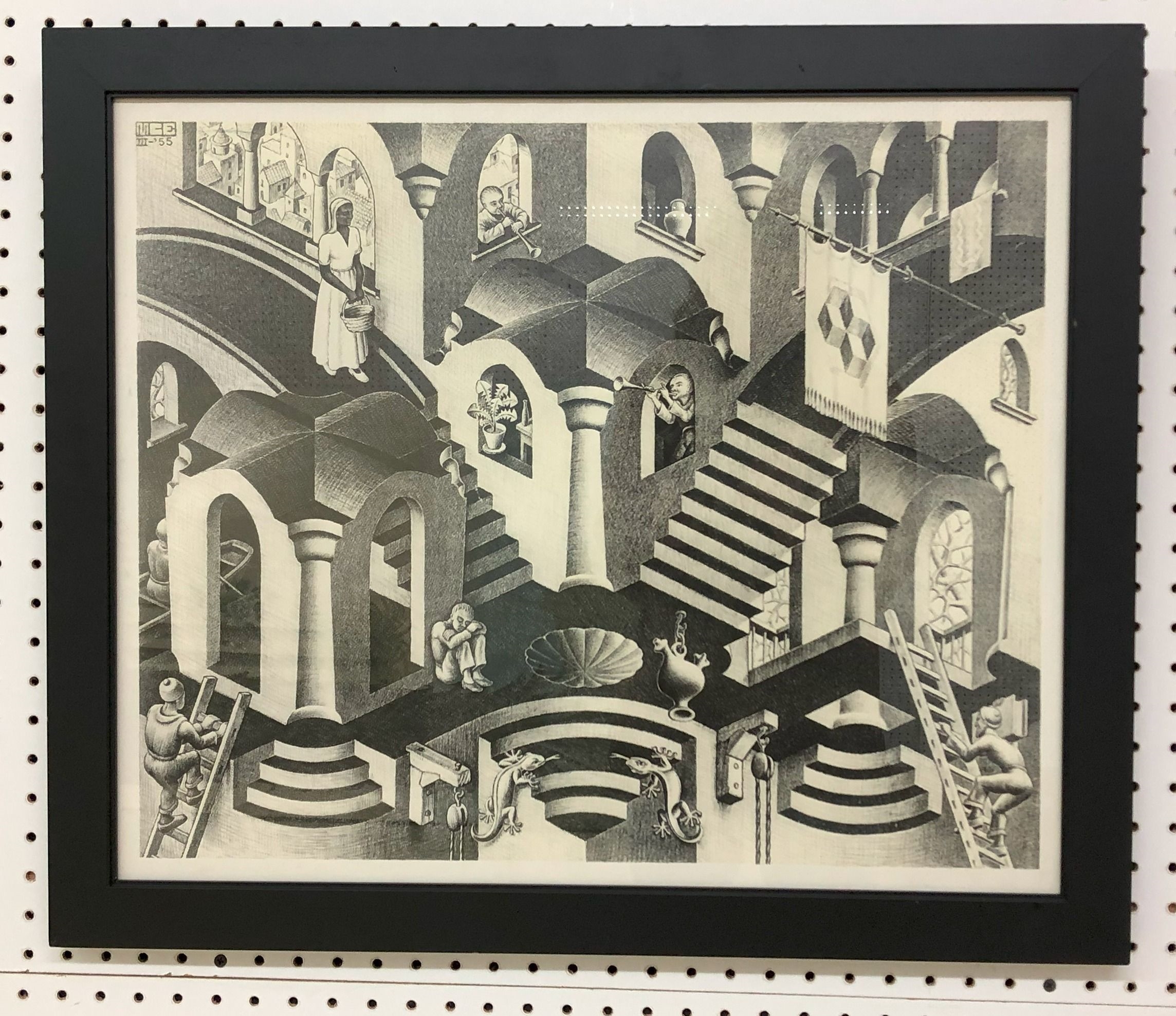 Maurits Cornelis Escher | Concave and Convex | MutualArt