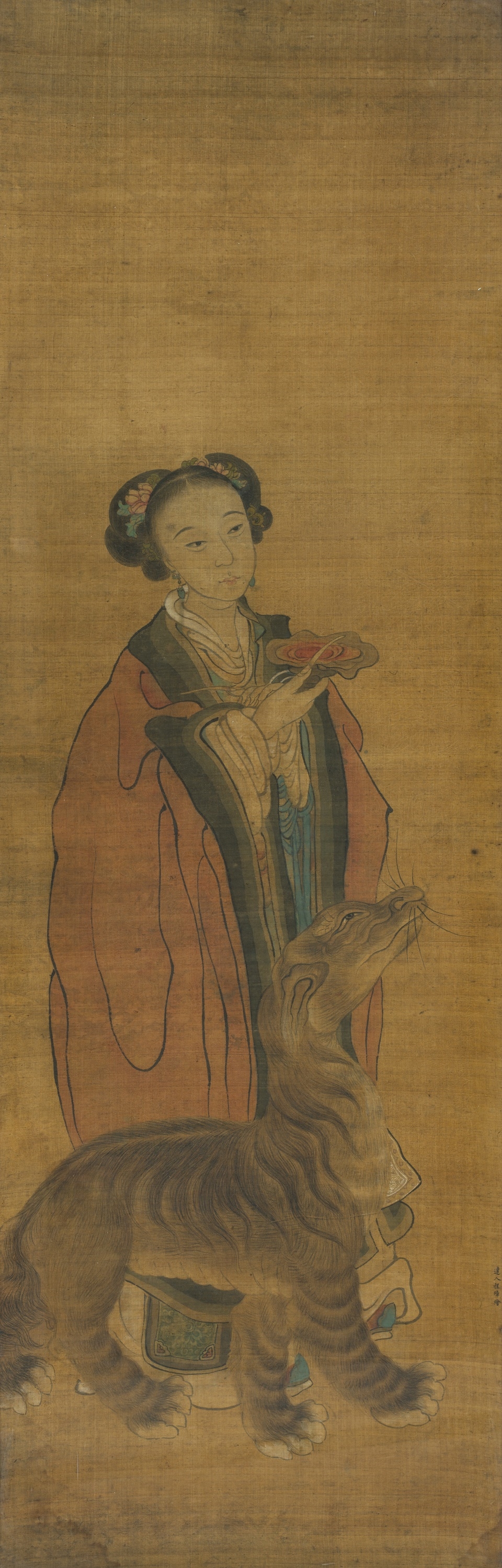 Cheng Zhang | 1938): ‘FEMALE IMMORTAL AND MYTHICAL CREATURE’ | MutualArt