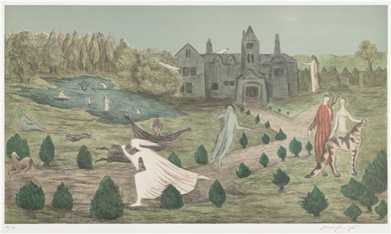 Leonora Carrington | Crookhey Hall (1987) | MutualArt