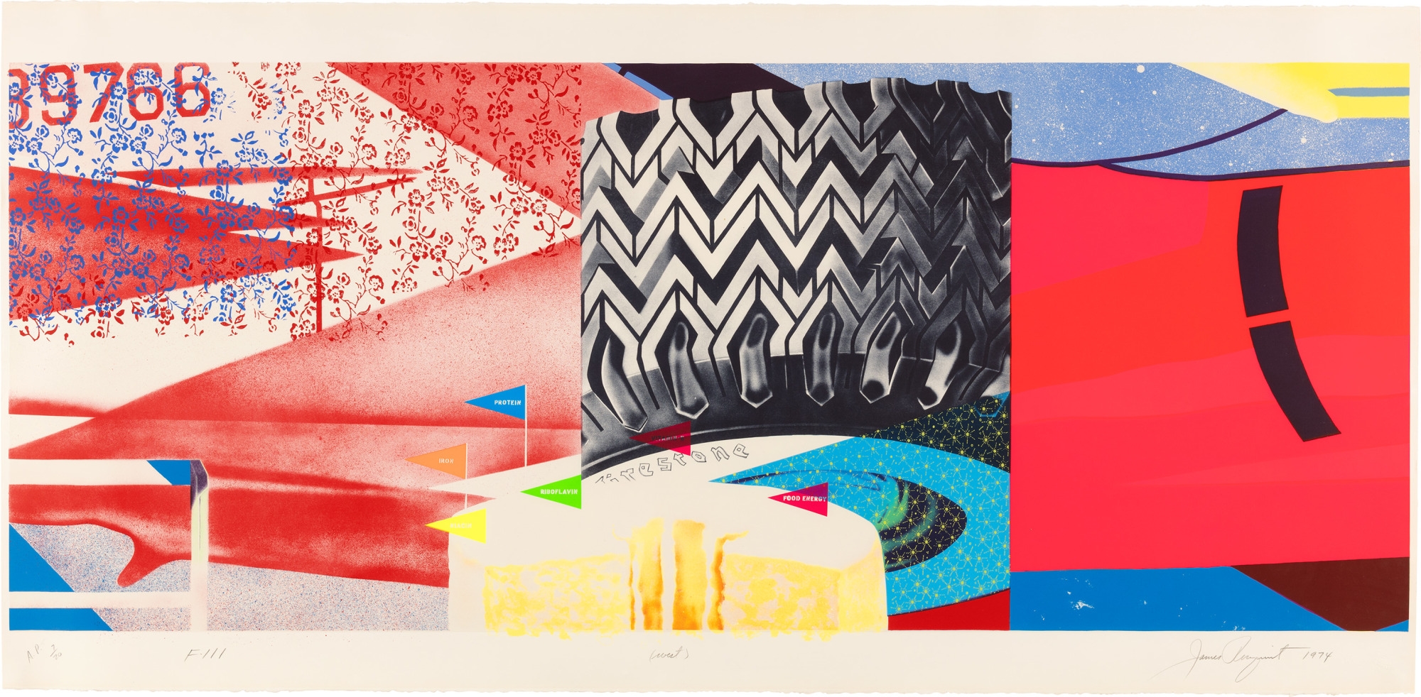James Rosenquist | F-111 (south) (west) (north) (east) (G. 73 (1974 ...