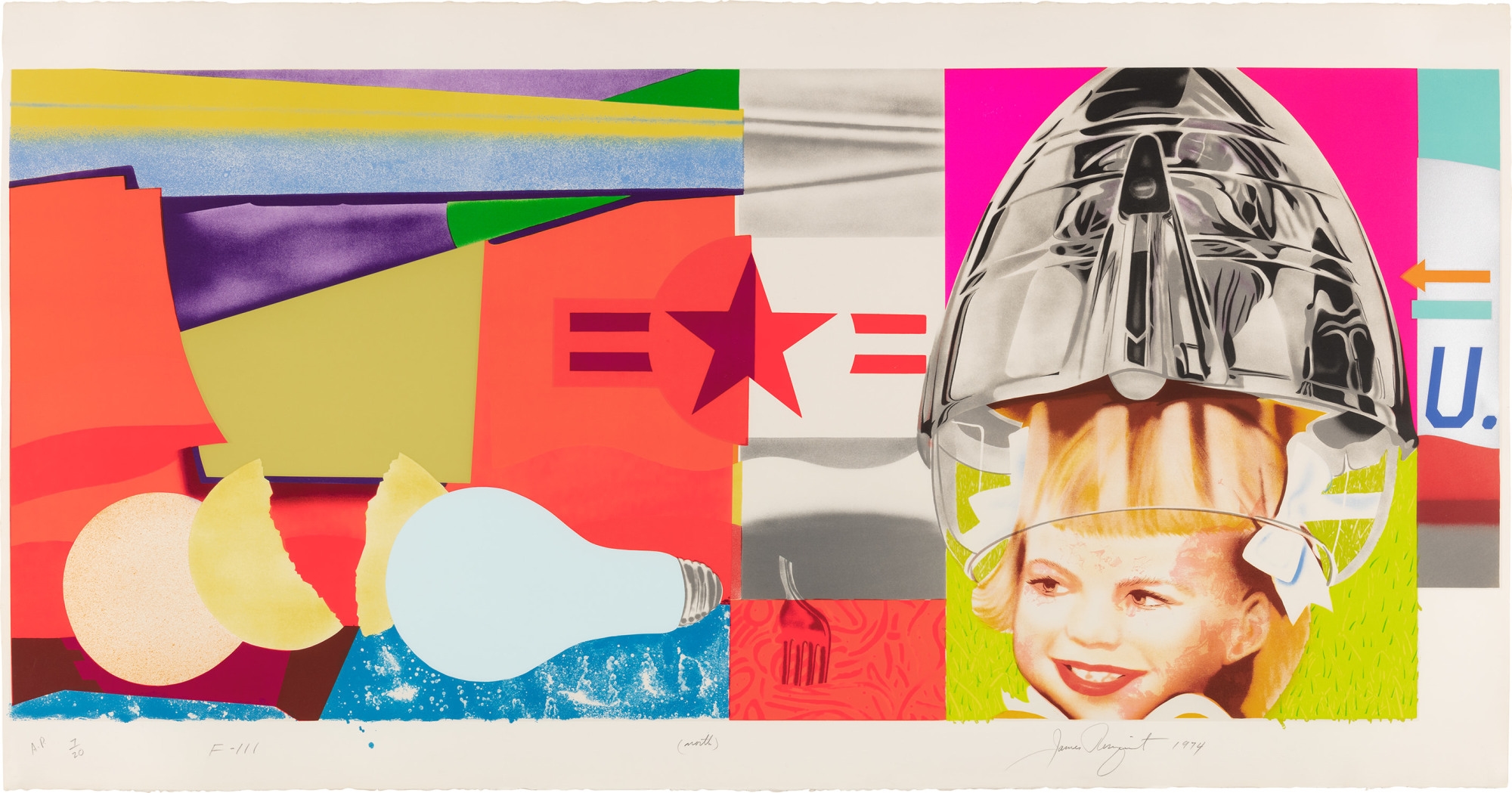 James Rosenquist | F-111 (south) (west) (north) (east) (G. 73 (1974 ...