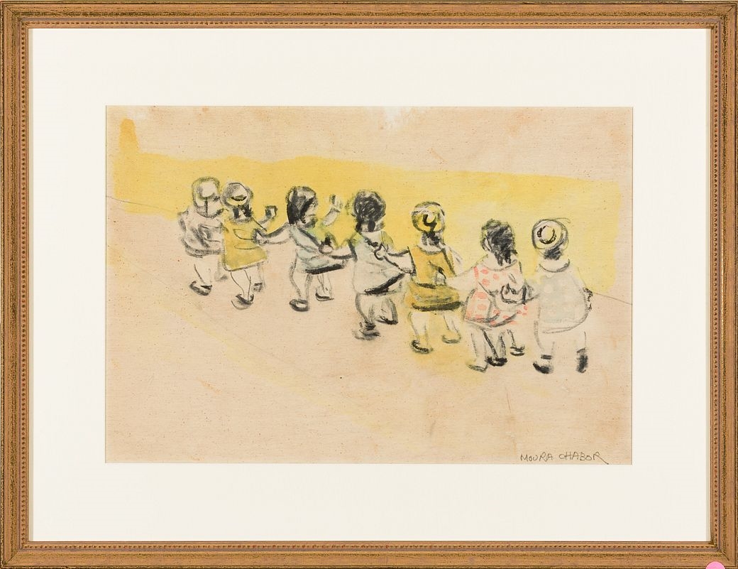 Moura Chabor | Children Playing (1905) | MutualArt