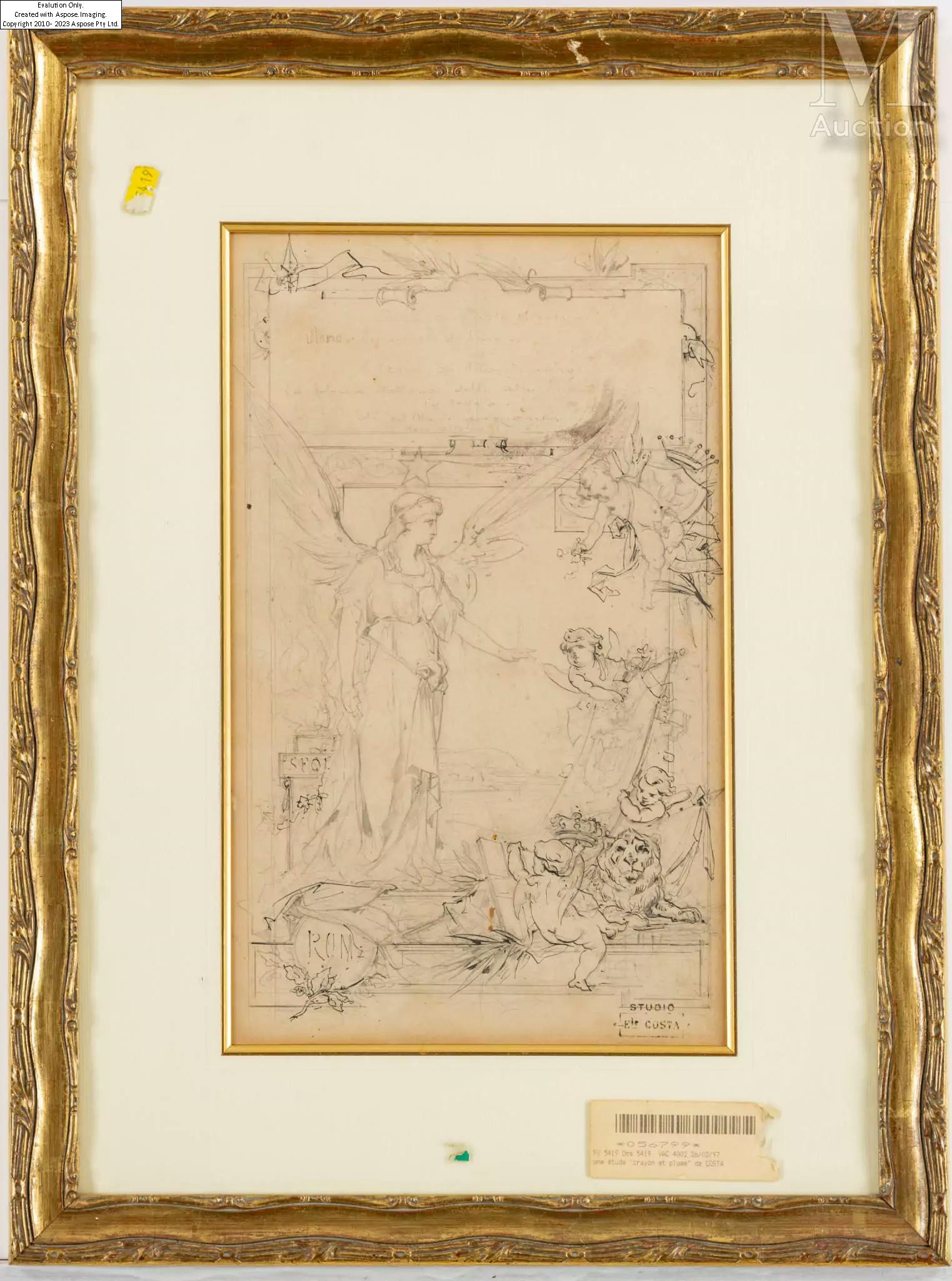 Emmanuel Costa | Allégorie de Rome | MutualArt