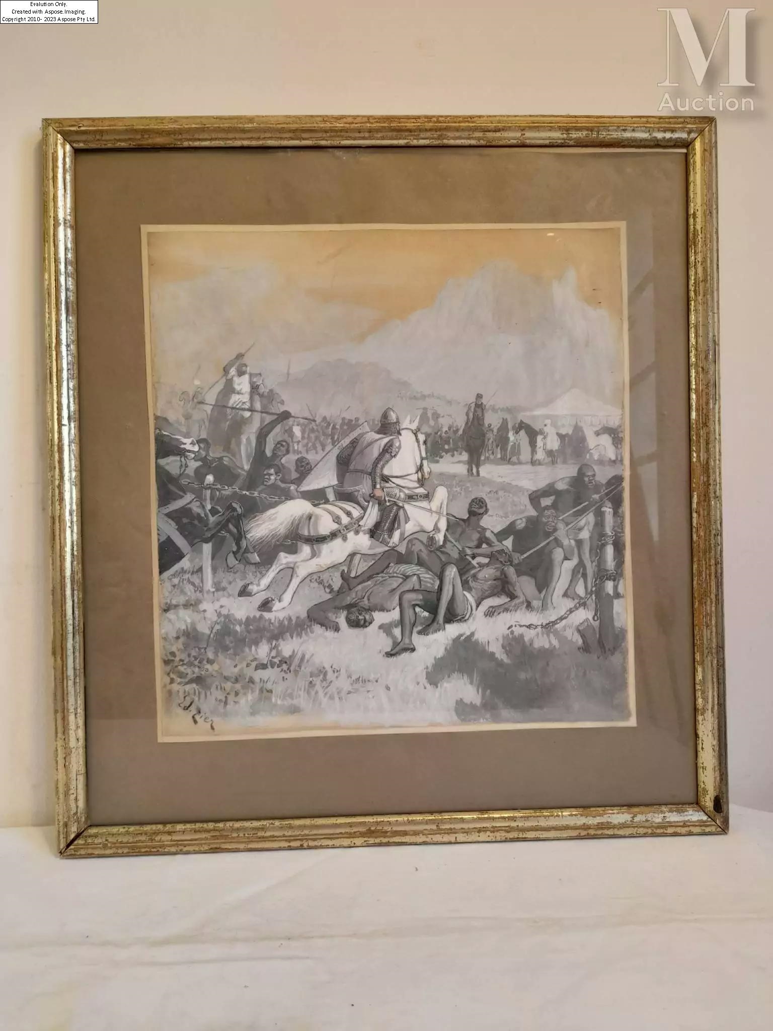 Edouard Francois Zier | Le sang gaulois | MutualArt