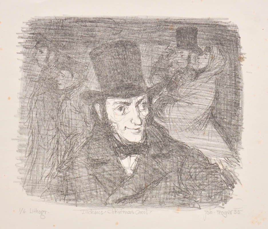 Johannes Troyer | DICKENS – CHRISTMAS CAROL (1955) | MutualArt