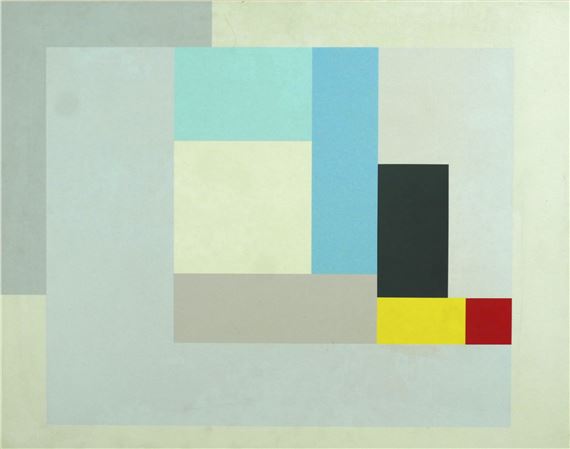 Ben Nicholson | Abstract Composition 1935 (1973) | MutualArt