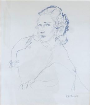 René Robert Bouché | 33 Artworks at Auction | MutualArt