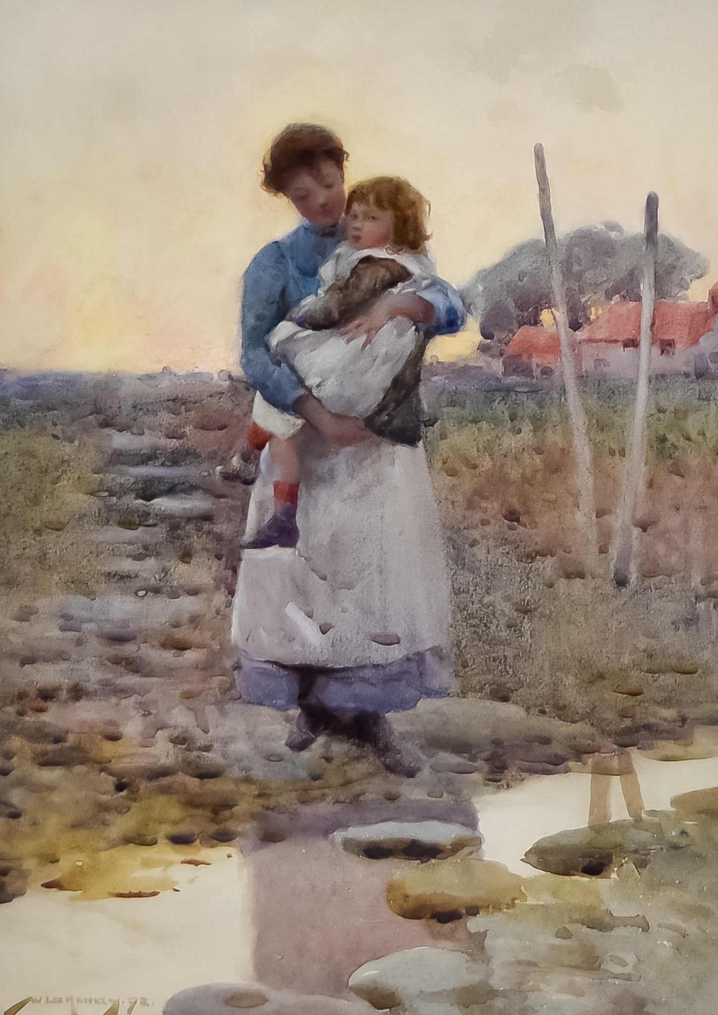 William Lee-Hankey | William Lee-Hankey (1869-1952) - Watercolour - The ...