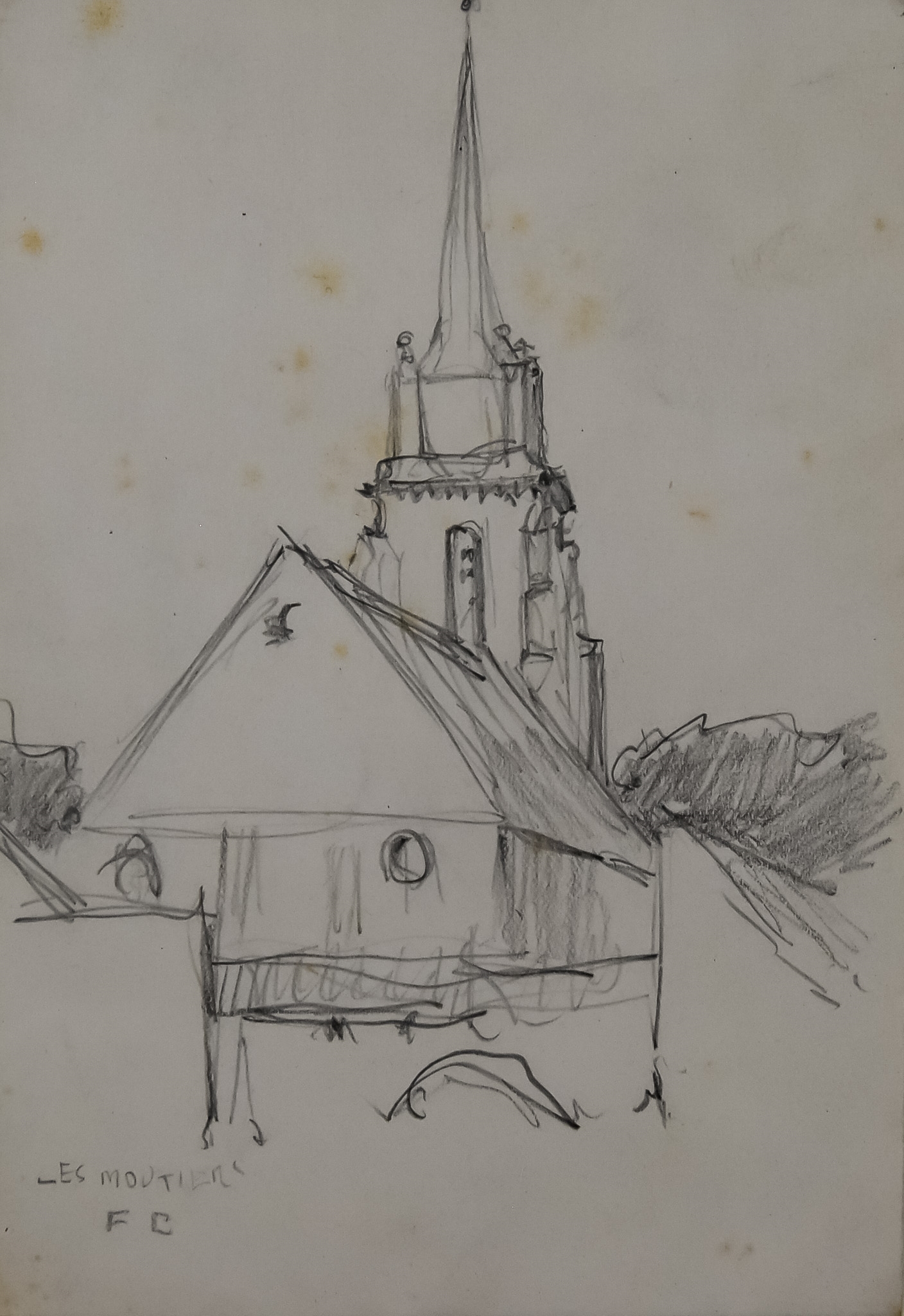 Frank Lewis Emanuel | Frank Lewis Emanuel (1866-1948) - Three pencil ...