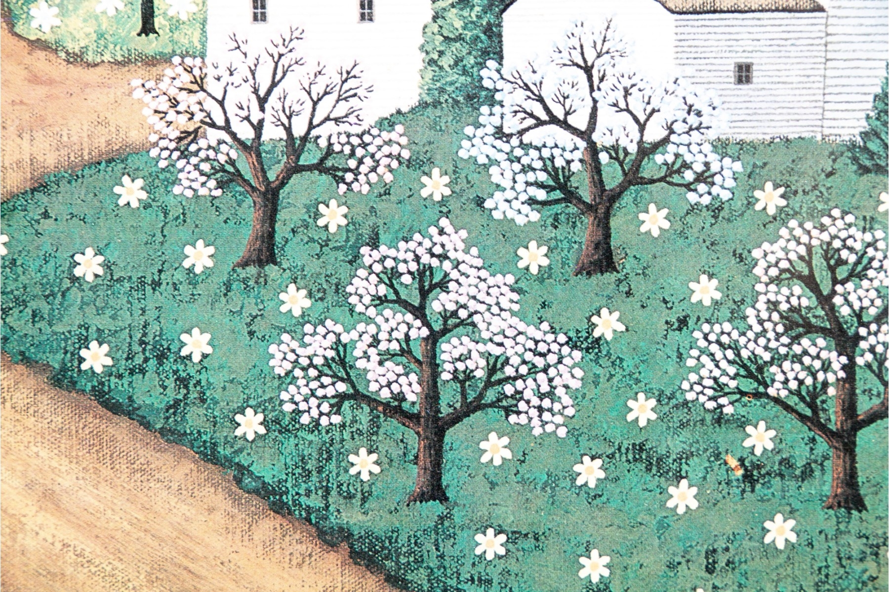Charles Wysocki | American Folk Art Village Landscape | MutualArt